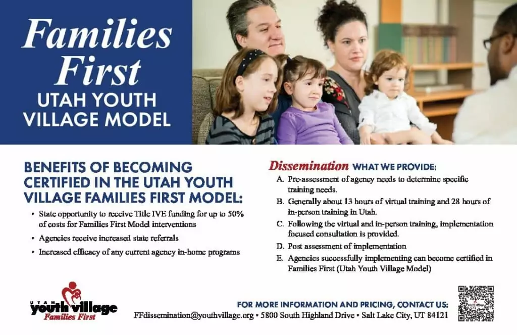Families First Program in Salt Lake City, UT | Utah Youth Village